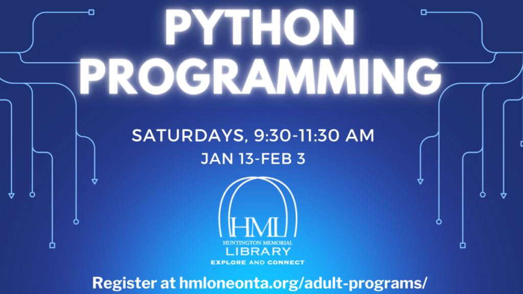 Adult Programs - Public Library | Oneonta, New York | Huntington ...