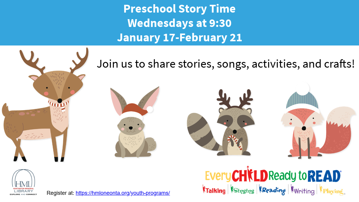 Youth Programs - Public Library | Oneonta, New York | Huntington ...