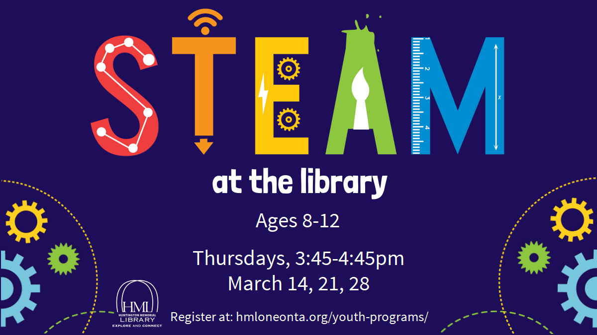 Youth Programs - Public Library | Oneonta, New York | Huntington ...