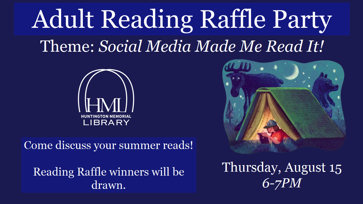 Adult Programs - Public Library | Oneonta, New York | Huntington ...