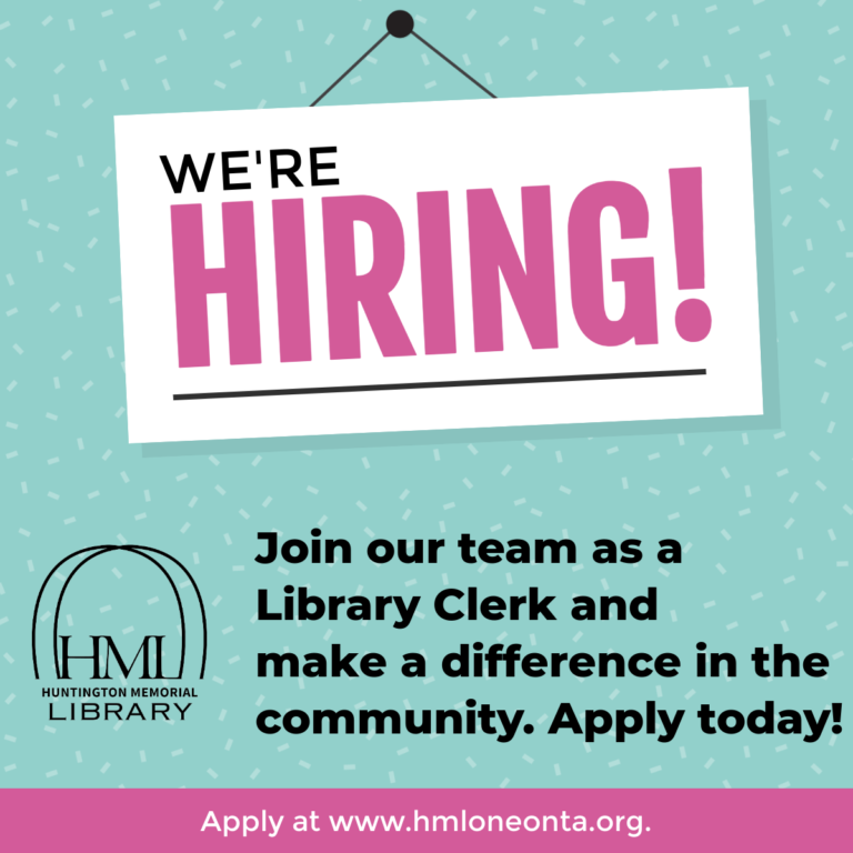 Home - Public Library | Oneonta, New York | Huntington Memorial Library