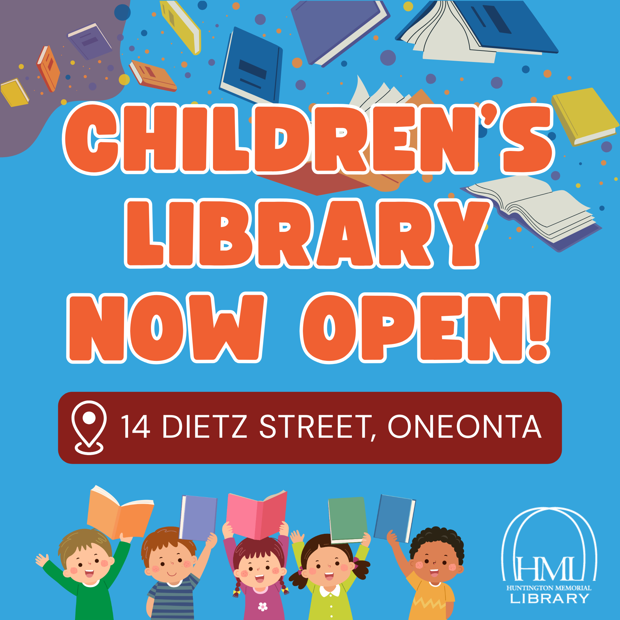 Home - Public Library | Oneonta, New York | Huntington Memorial Library